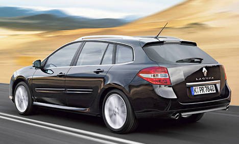 Renault Laguna technical specifications and fuel economy